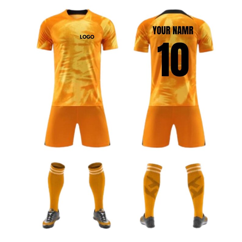 Personalized Sports Football Soccer Jersey Customize Your Name and ...