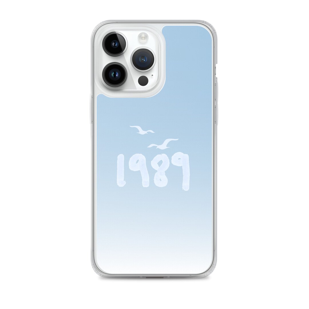 Album 1989 Taylor Blue Clear Phone Case Taylor Inspired Phone - Etsy