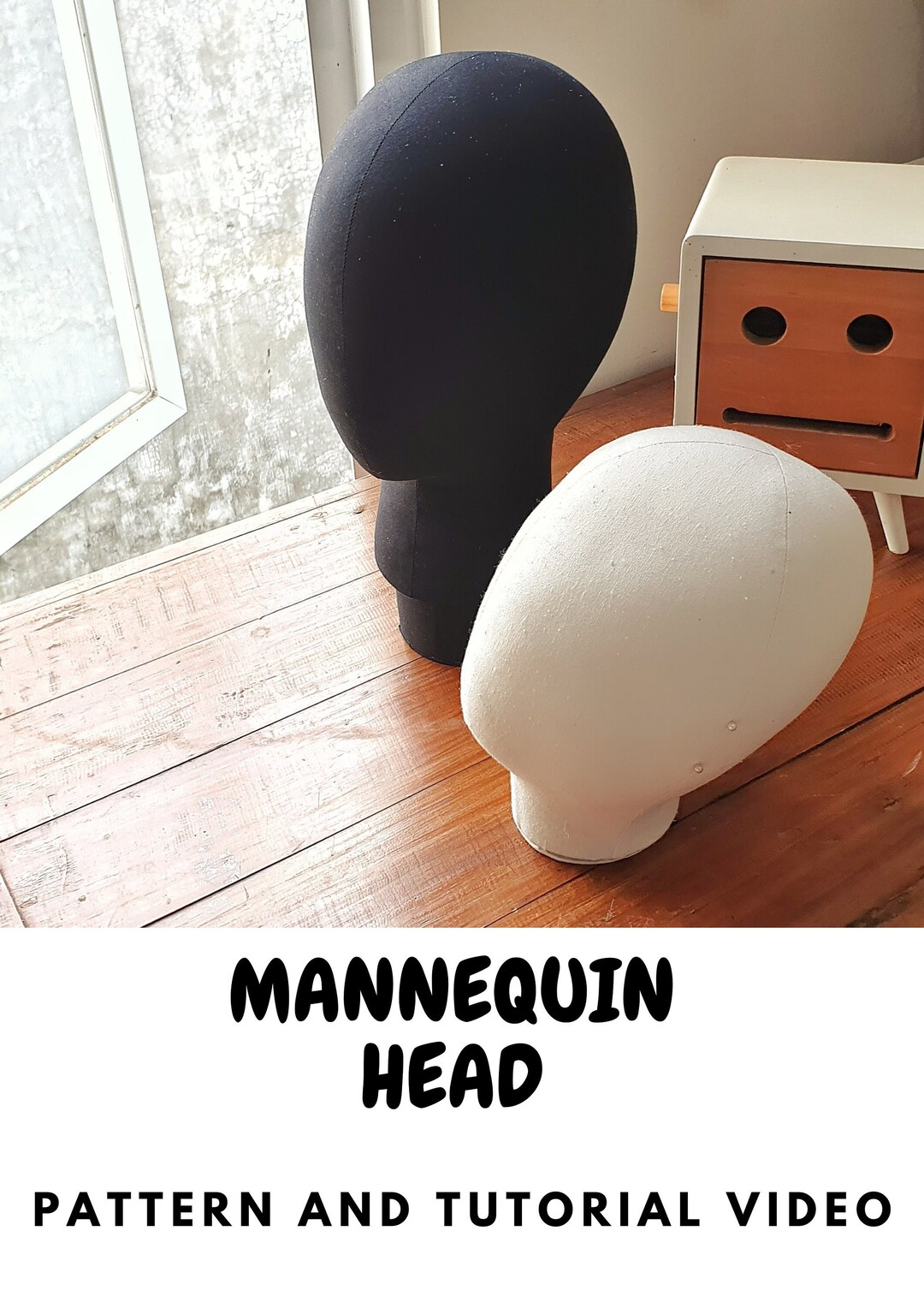 MANNEQUIN Head Pattern Digital Fully Pinnable Video Etsy Canada
