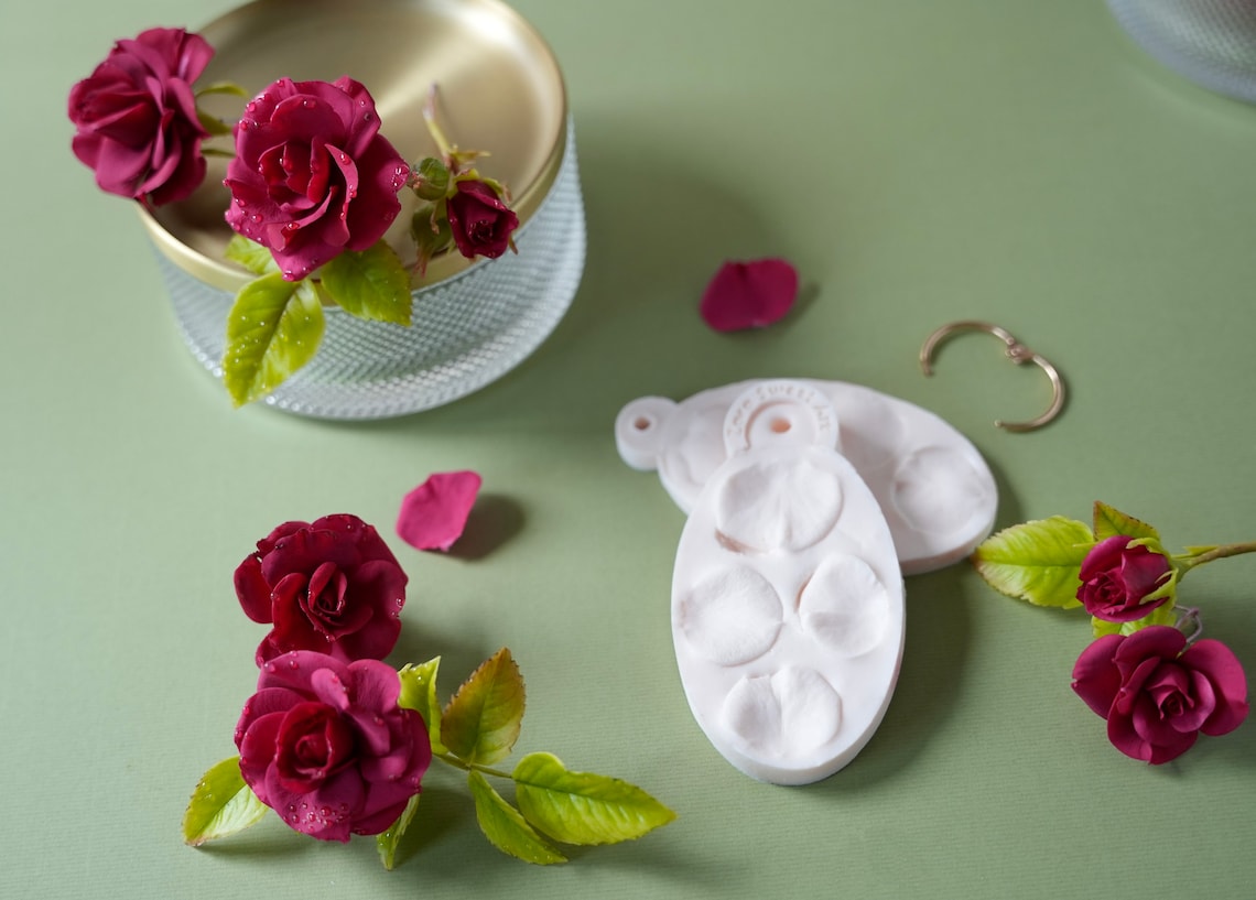 Botanically Correct Petal Veiners, Cutters and Molds - Etsy