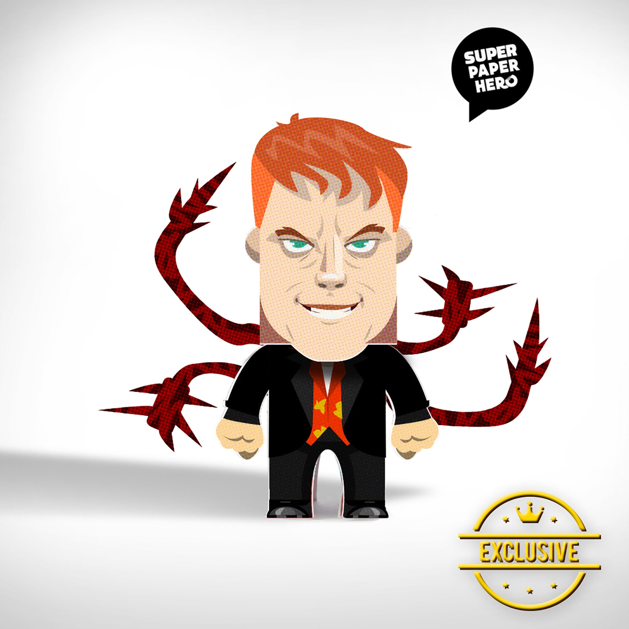 DIY Carnage Cletus Kasady PDF Template Comic Character - Etsy