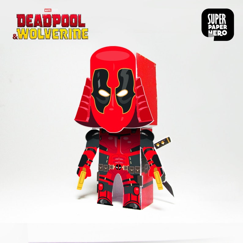DIY SUPER Pack All Deadpool - Deadpool & Wolverine - PDF Template ...