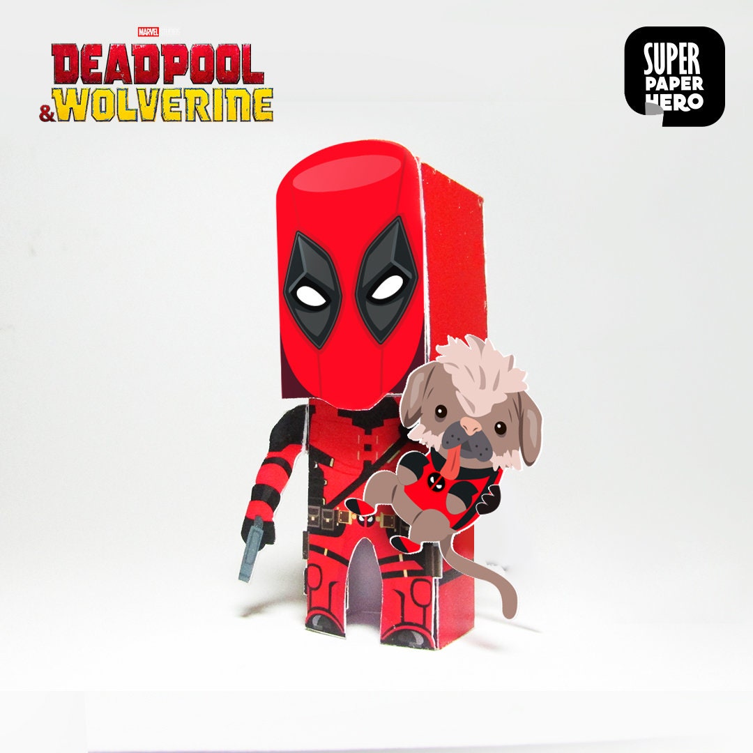 DIY Deadpool (incluye dogpool) - Deadpool & Wolverine - Plantilla PDF ...