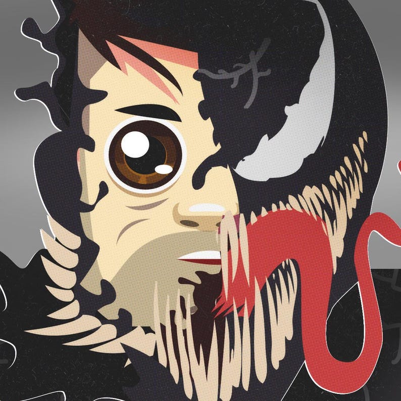 DIY VENOM - Venom the Last Dance - Plantilla PDF, Figuras De Papercraft ...