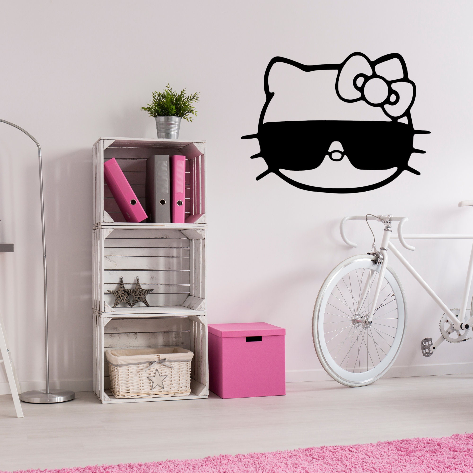 Hello Kitty Personalized Metal Sign, Custom Hello Kitty Sign, Girl Sign ...