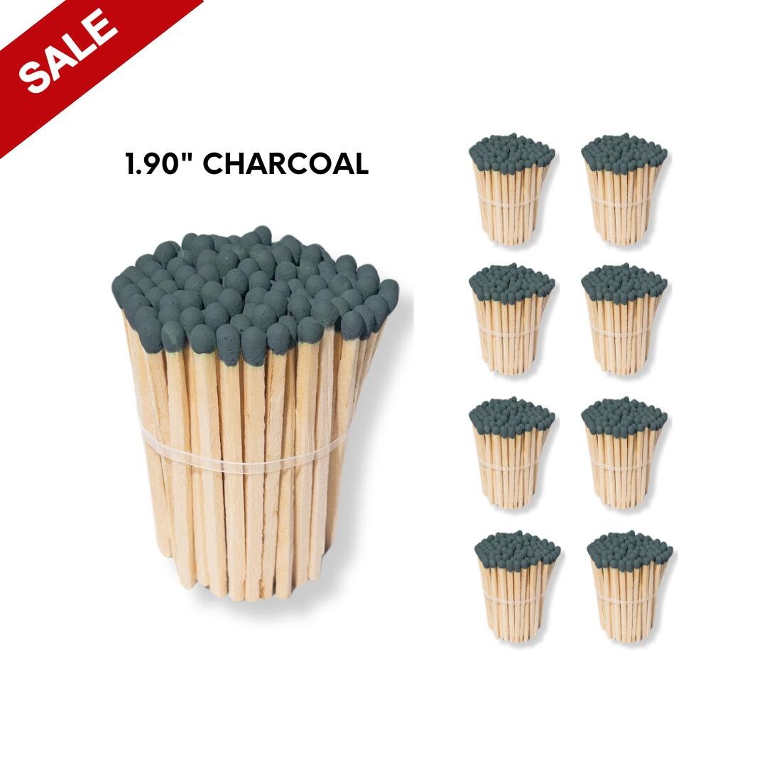 Charcoal 1.90 Matches Kit Colorful Matches Wedding Favors Bulk Matches ...