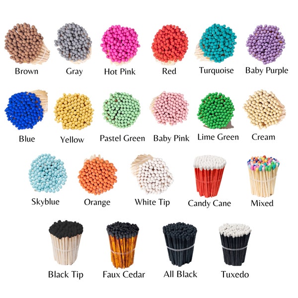 Wedding Match Sticks - Etsy