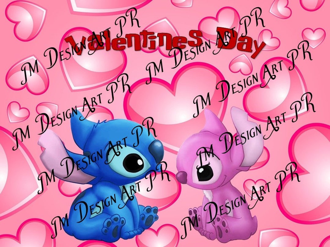 Stitch Love & Stitch PNG Digital File - Etsy