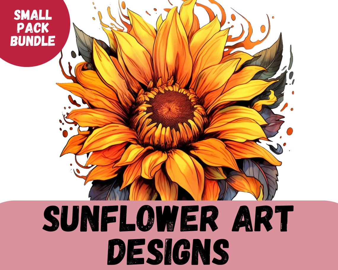 Sunflower Art Prints, Tattoo Ideas for Women, Unique Designs, Sunflower ...