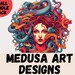 Medusa Art Designs, Medusa Art Prints, Tattoo Ideas, Tattoo Designs ...