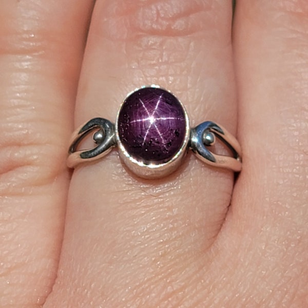 Star Ruby Ring - Etsy