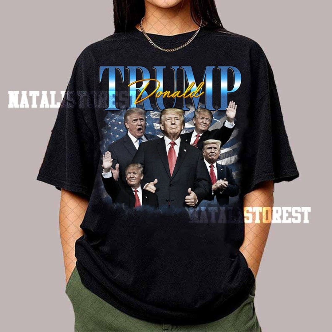 Limited Donald Trump Vintage 90s Shirt Donald Trump Homage - Etsy