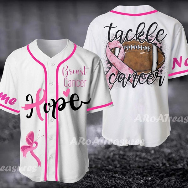 Breast Cancer Awareness Jersey - Etsy