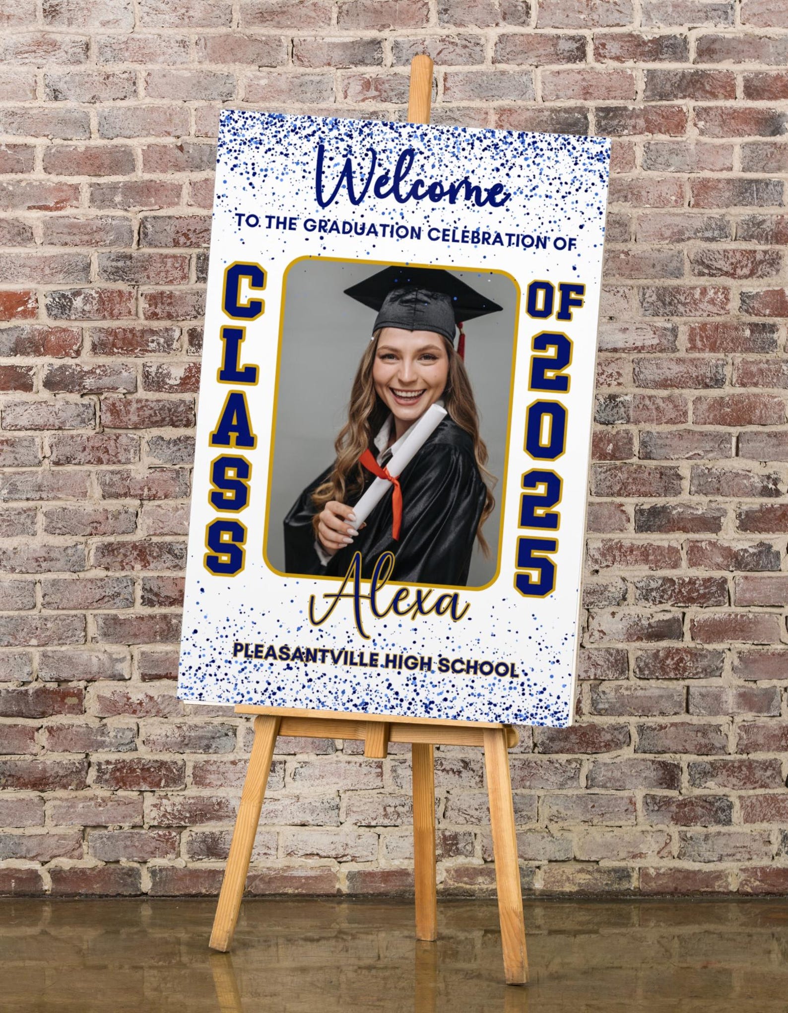 Personalized Photo Foam Board Sign, Graduation Signage, Graduation ...