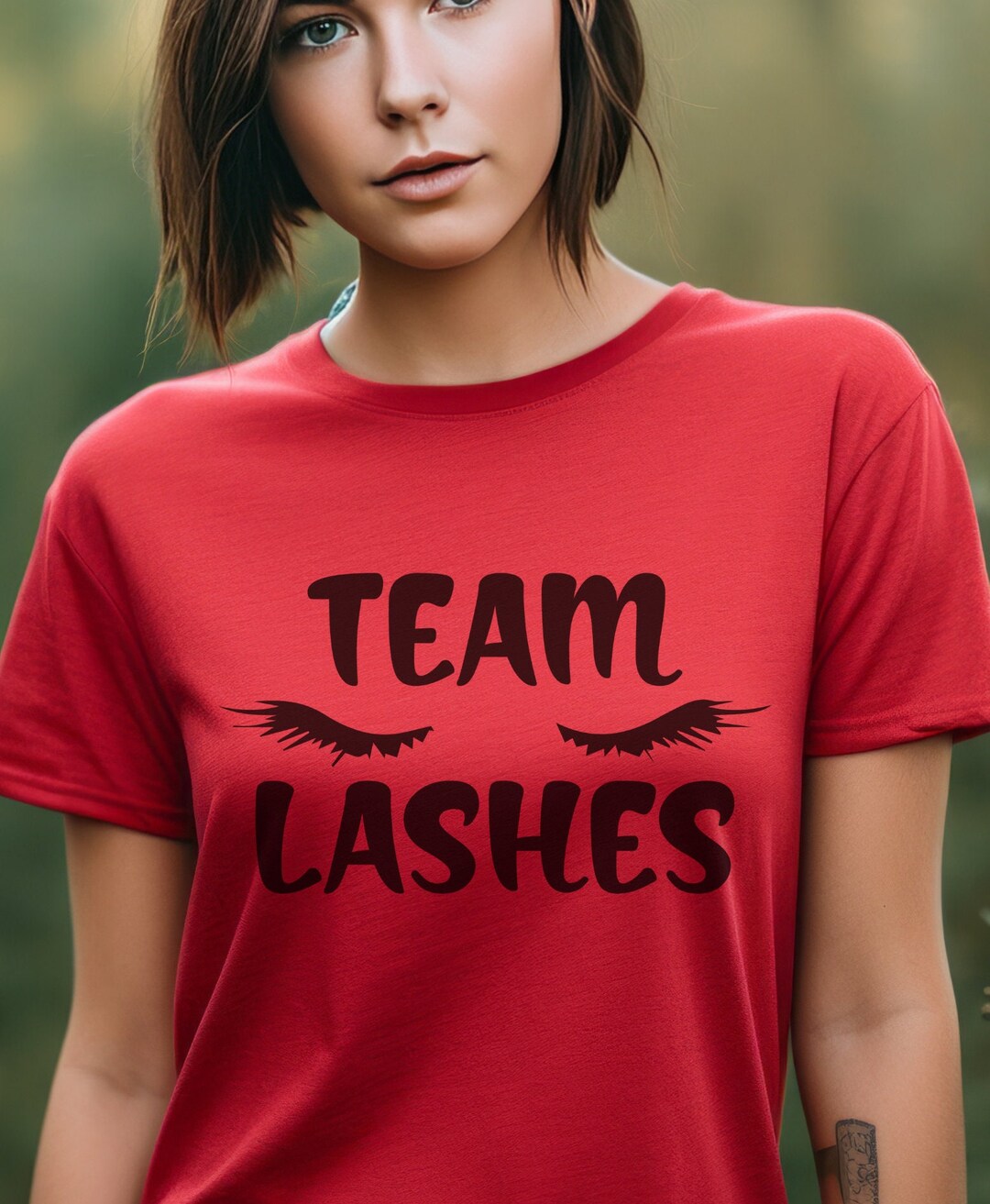 Team Lashes Gender Reveal Adult Softstyle Shirt | Birth Announcement ...