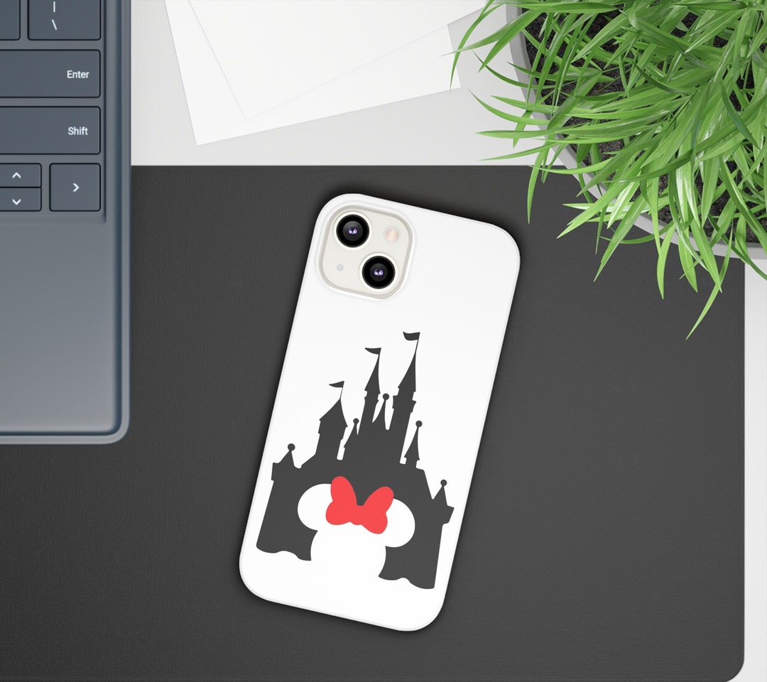 Disney Castle With Minnie Ears Slim Cell Phone Case | Disney Phone Case ...