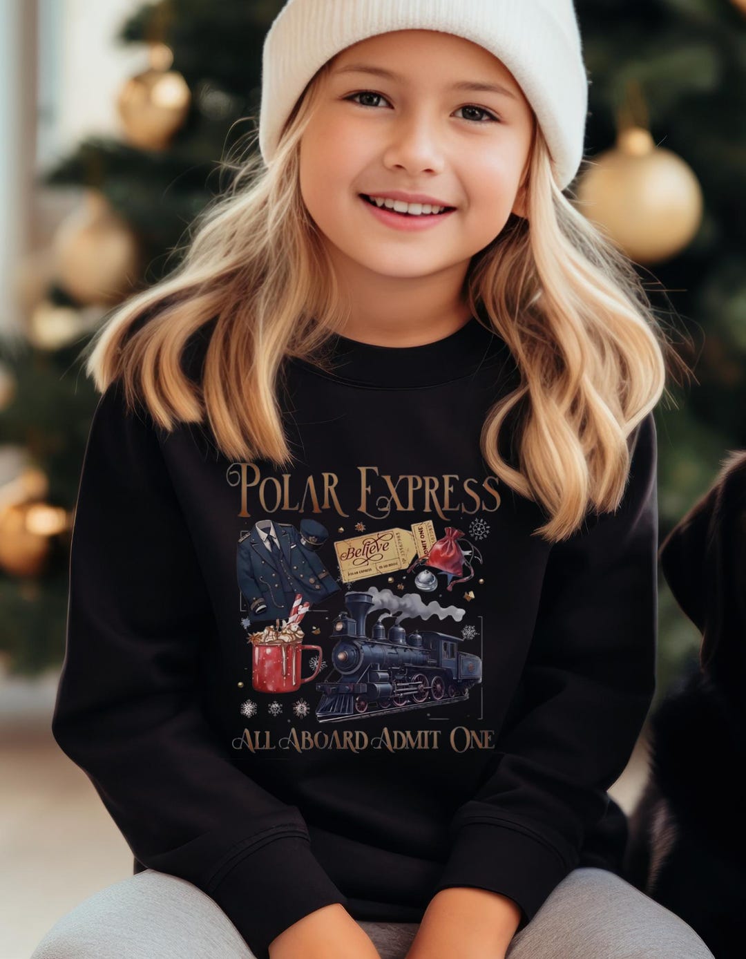 Polar Express Inspired Youth Unisex Crewneck Sweatshirt| Polar Express ...