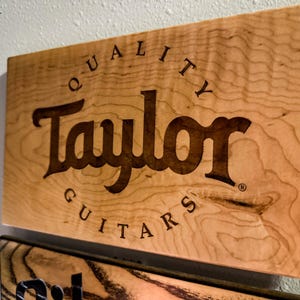 Taylor Guitars Sign - Etsy