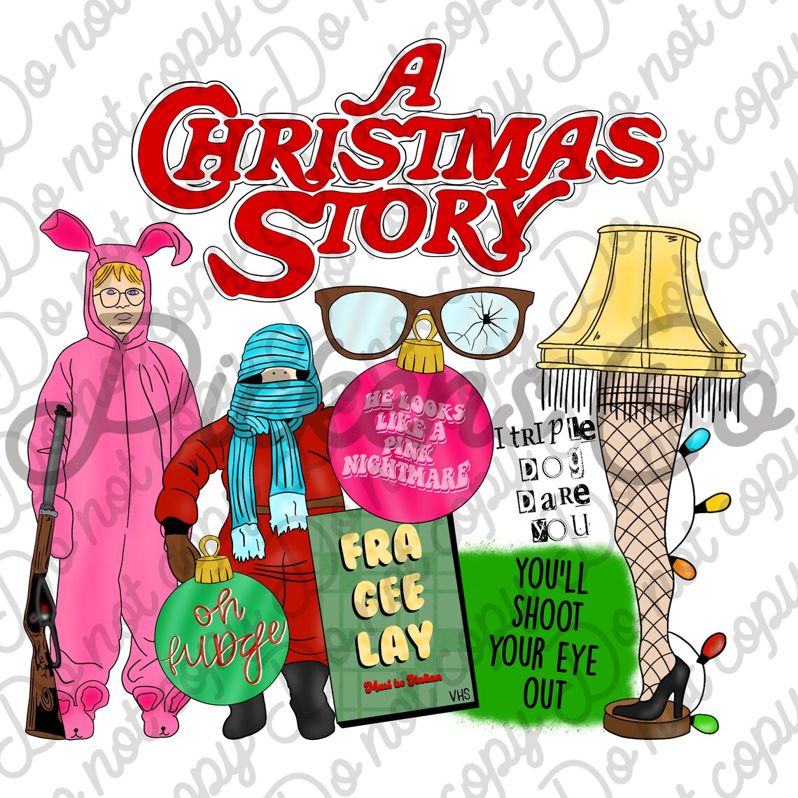 A Christmas Story PNG - Etsy