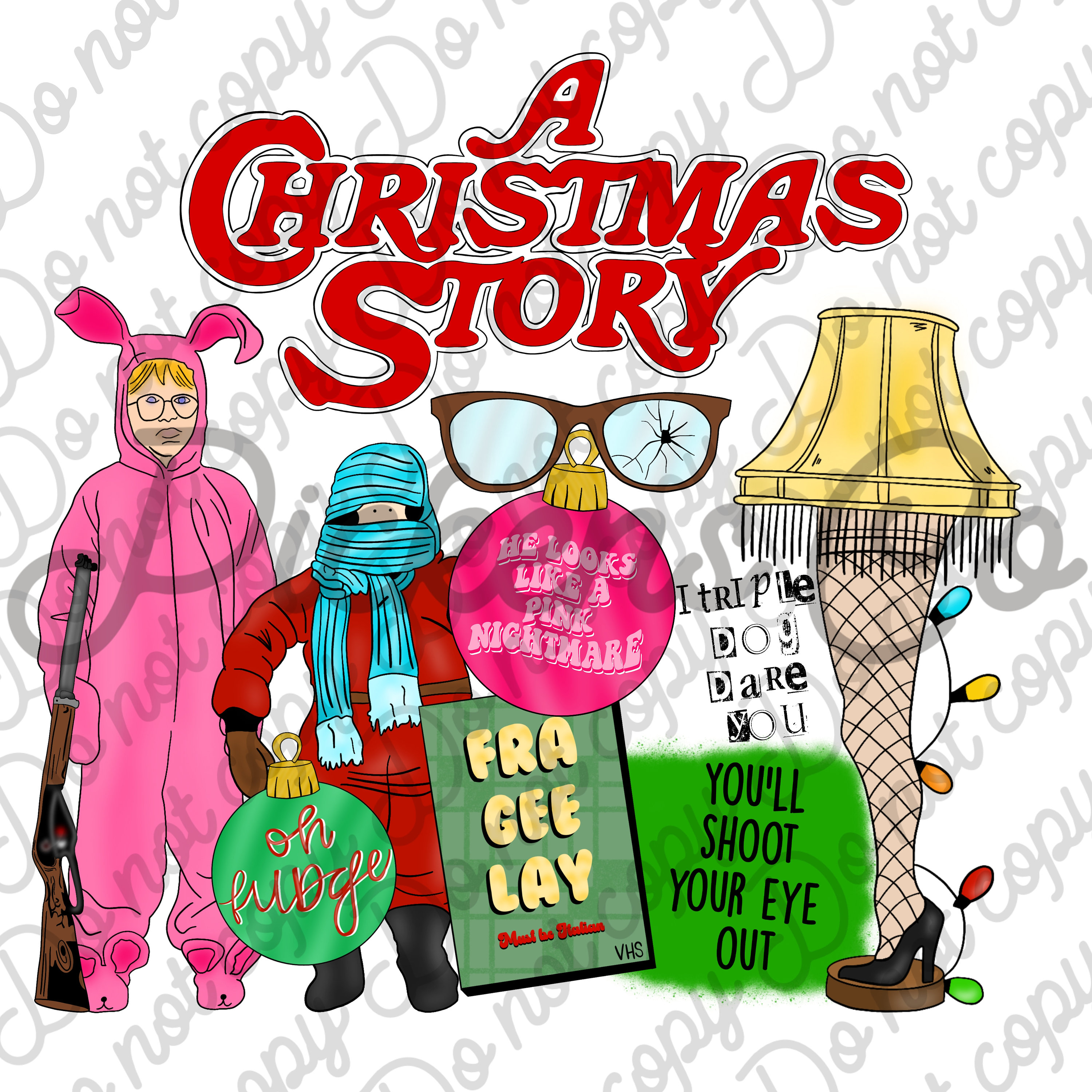 A Christmas Story PNG - Etsy