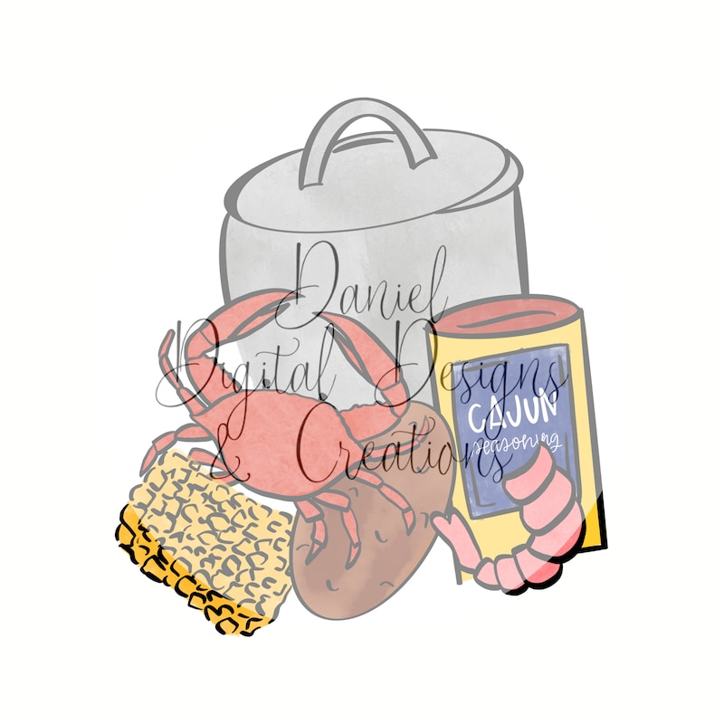 Crab Boil Drawing - Etsy