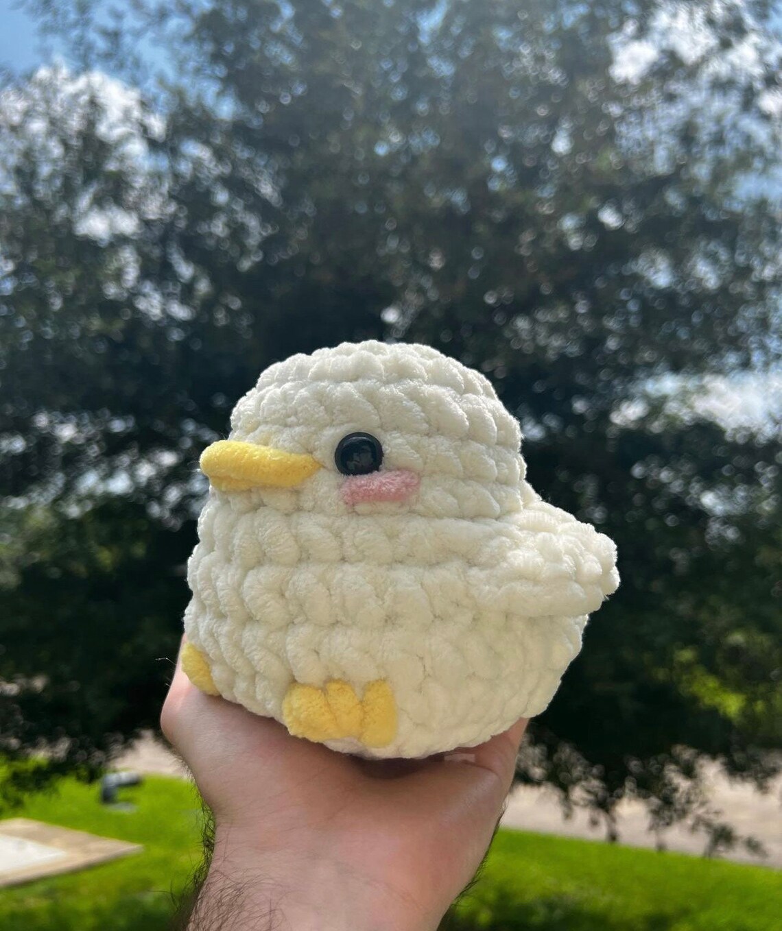 White Duck PDF PATTERN - Etsy