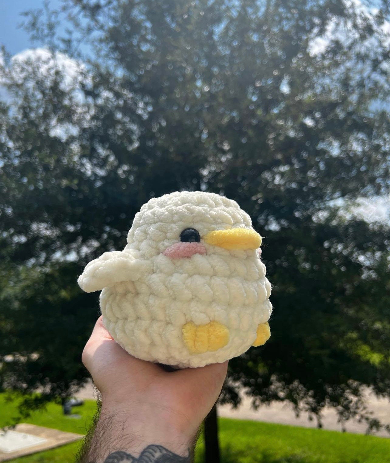 White Duck PDF PATTERN - Etsy