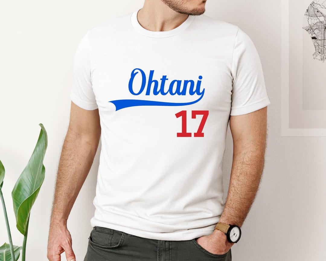 Shohei Dodgers Shirt, Ohtani 17 Baseball T-shirt, Shohei Fan, Baseball ...