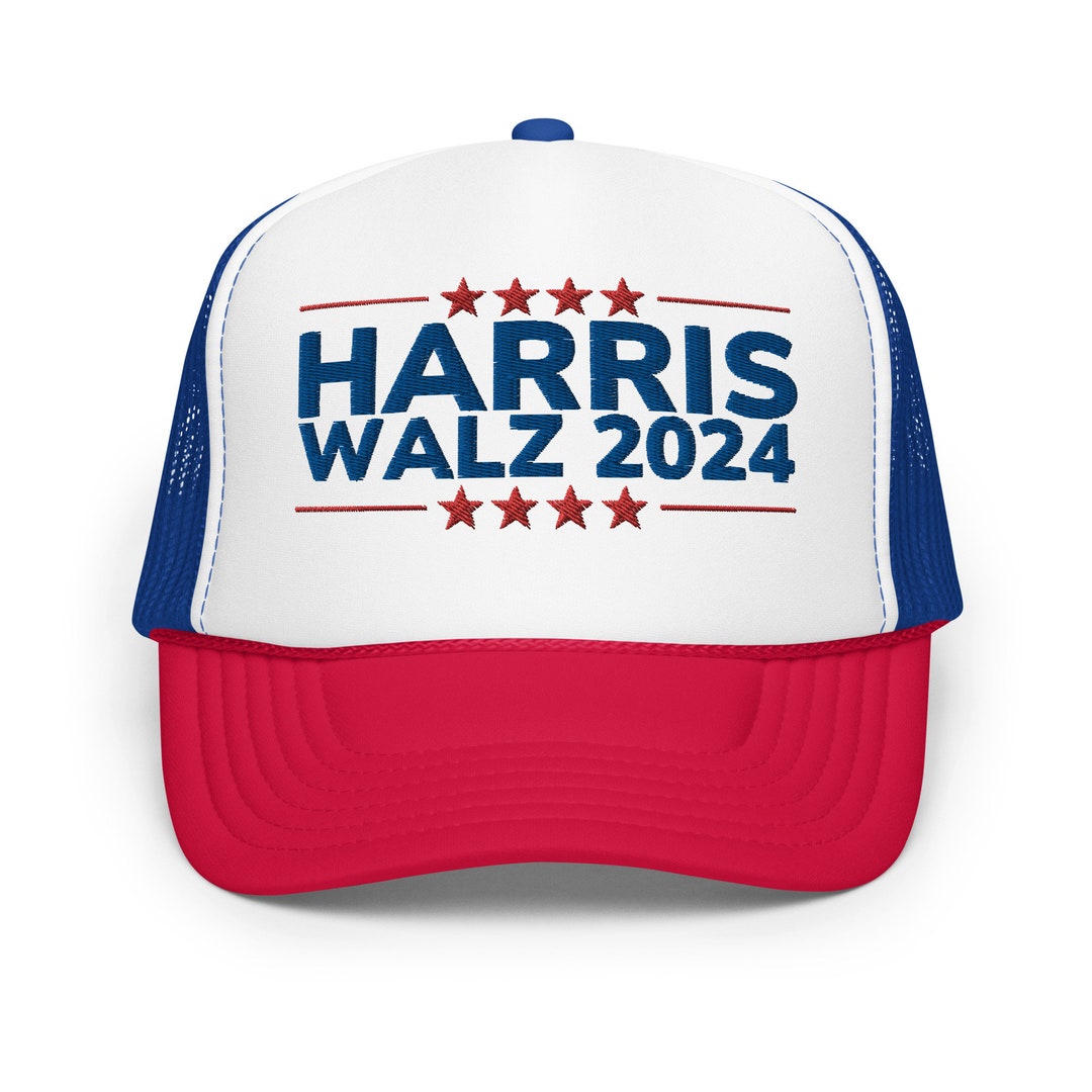 Harris Walz Hat, Kamala Harris Tim Walz Election Hat, Foam Trucker Cap ...