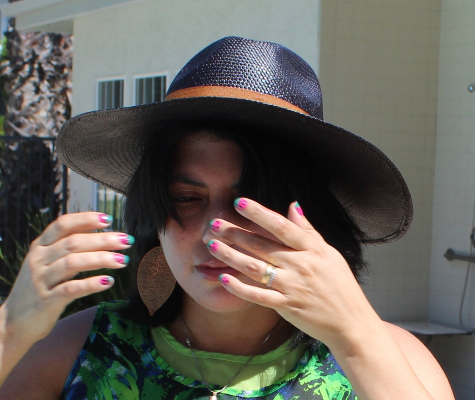 Black Ecuadorian Panama Hat - Etsy