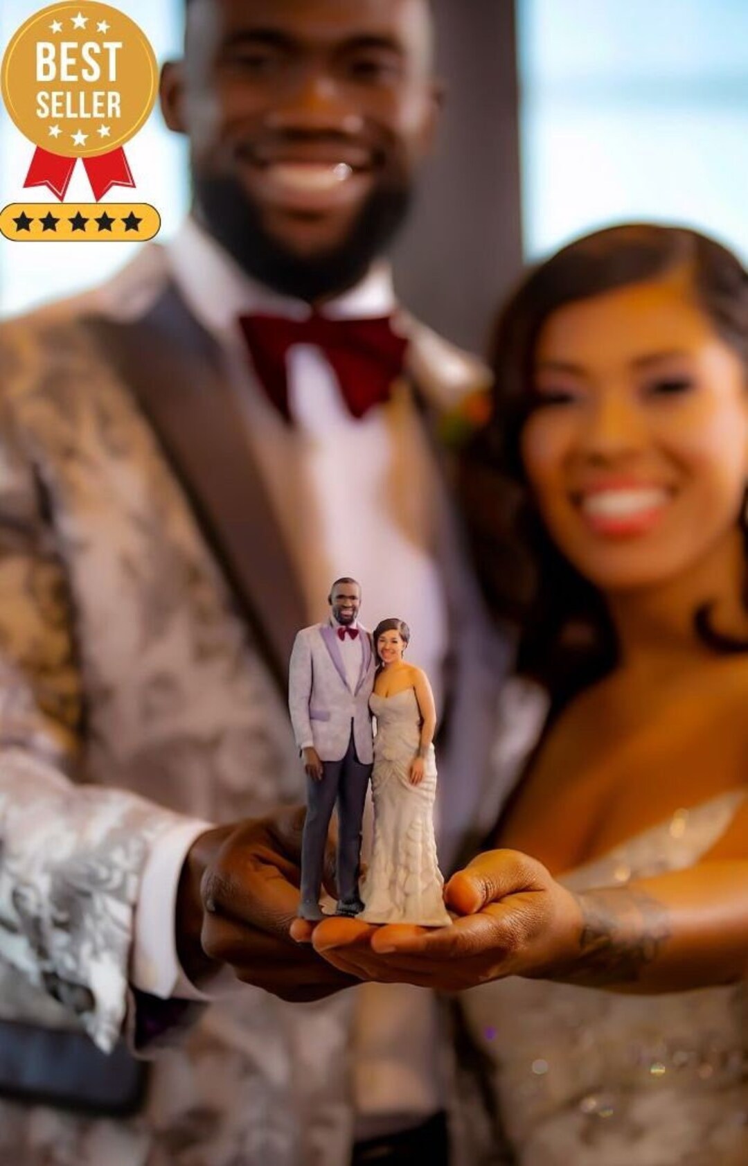 Custom 3d Figurines & Statues. 3D Open Bust 3D Mini Statue Made Just With The Help Of Your ...