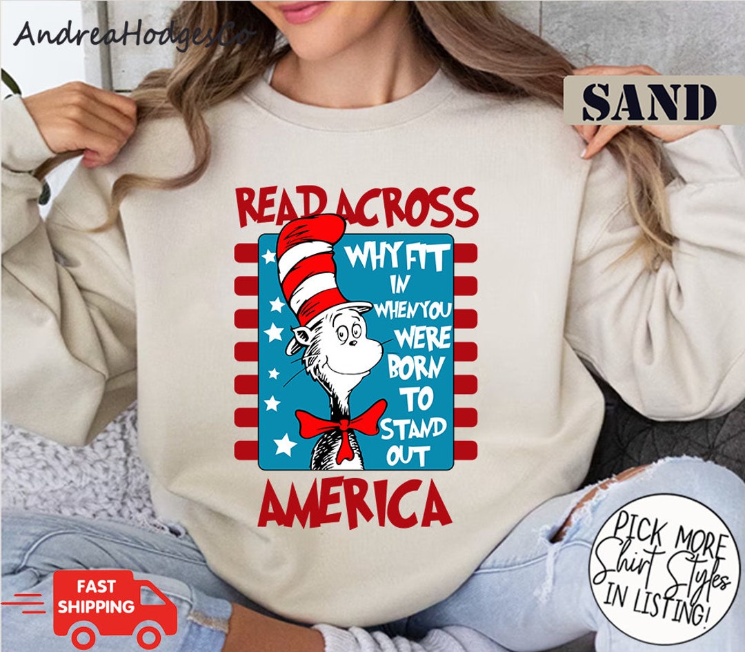 Dr Seuss Shirt, Read Across America Shirt, Read Across America Day ...