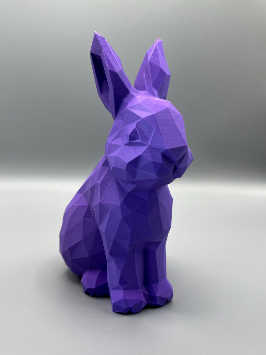 Geometric Bunny Rabbit - Easter, Home Decor, Office Decor, Gift - 3D ...