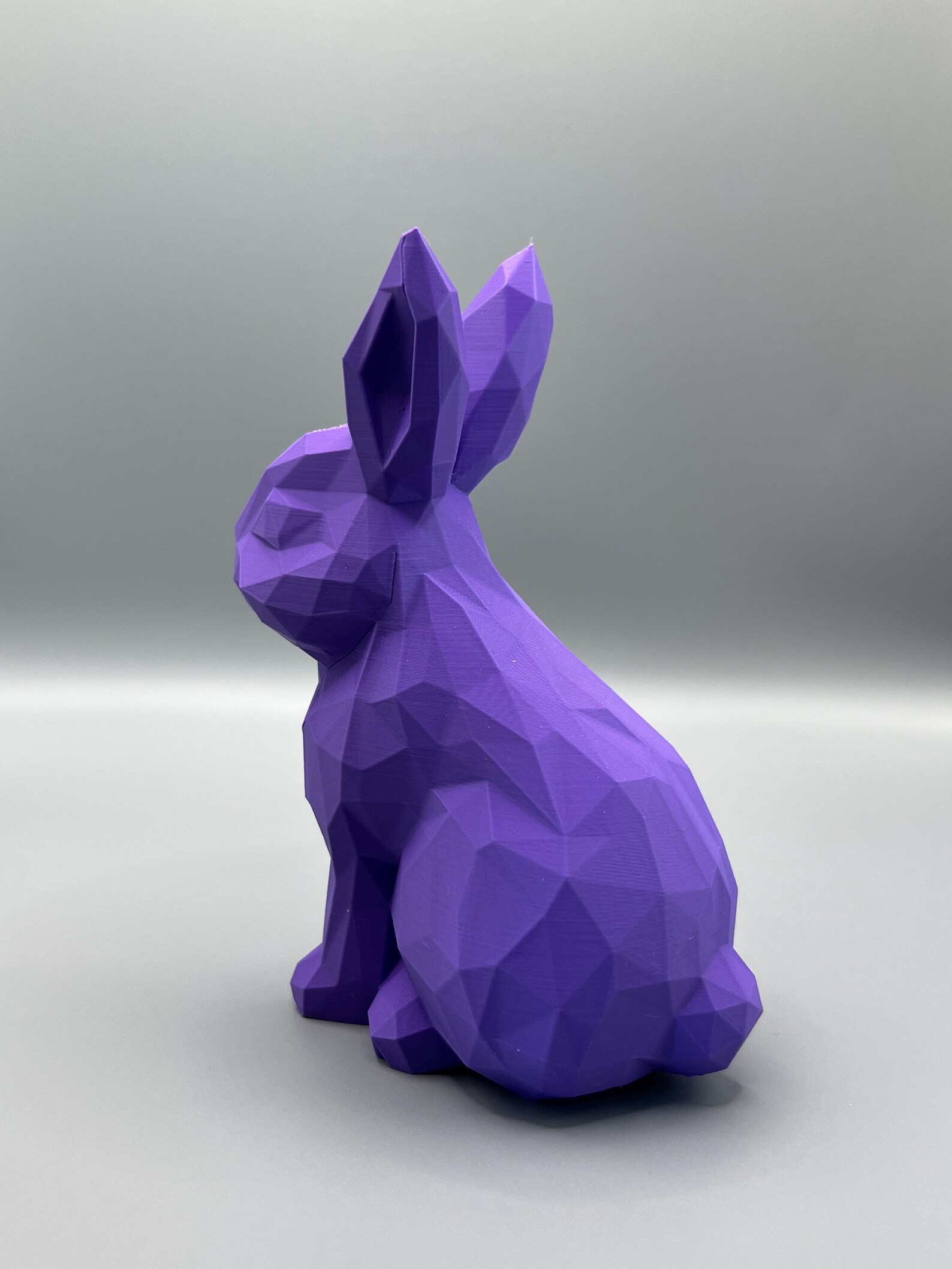 Geometric Bunny Rabbit - Easter, Home Decor, Office Decor, Gift - 3D ...