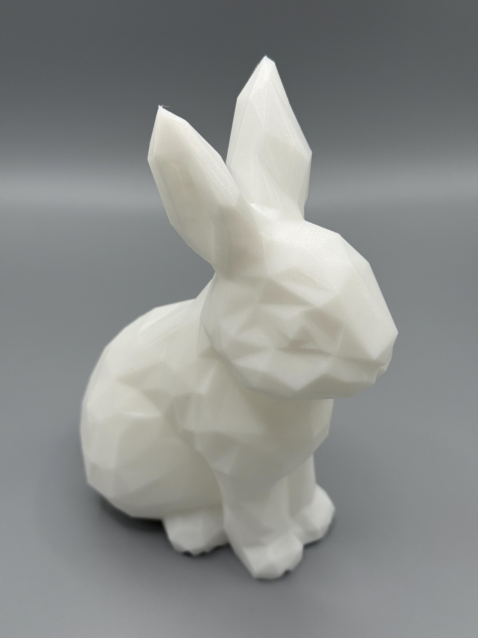 Geometric Bunny Rabbit - Easter, Home Decor, Office Decor, Gift - 3D ...