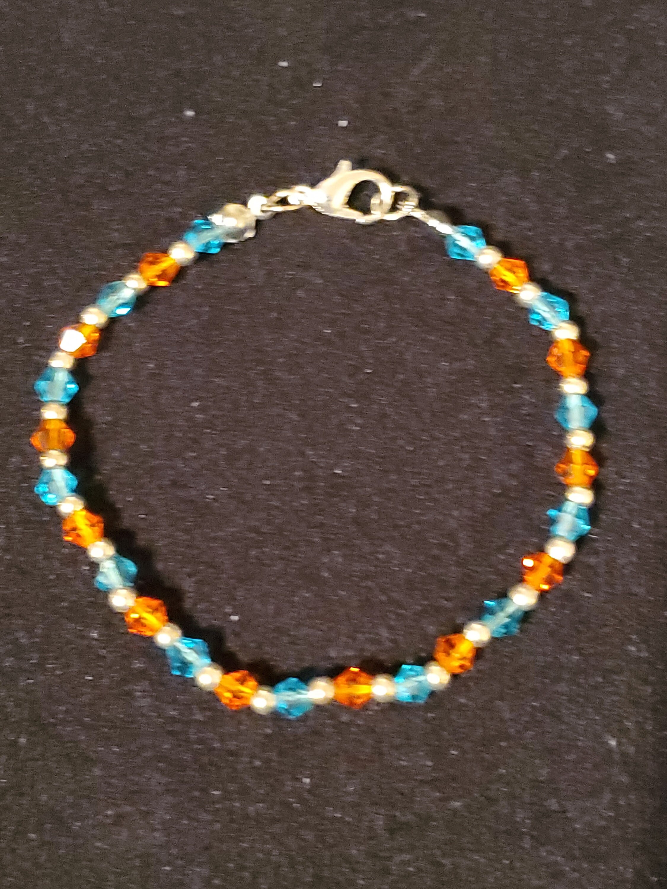Miami Dolphins Team Colors Crystal Jewelry - Etsy