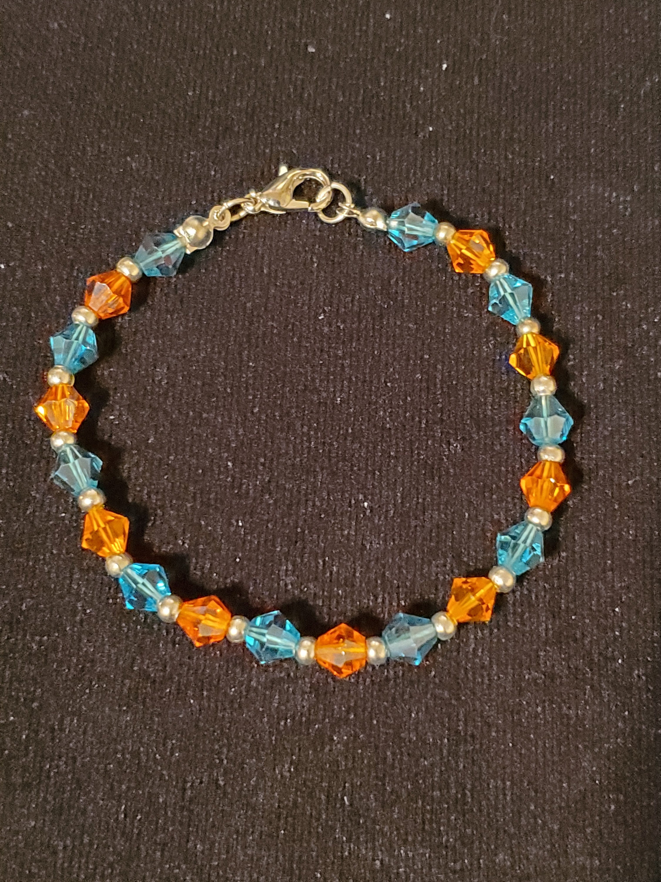 Miami Dolphins Team Colors Crystal Jewelry - Etsy