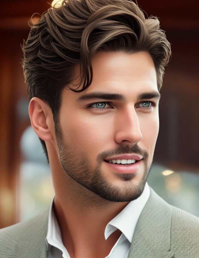 Instant Digital Download. Male Model, Super Handsome Professional Man ...