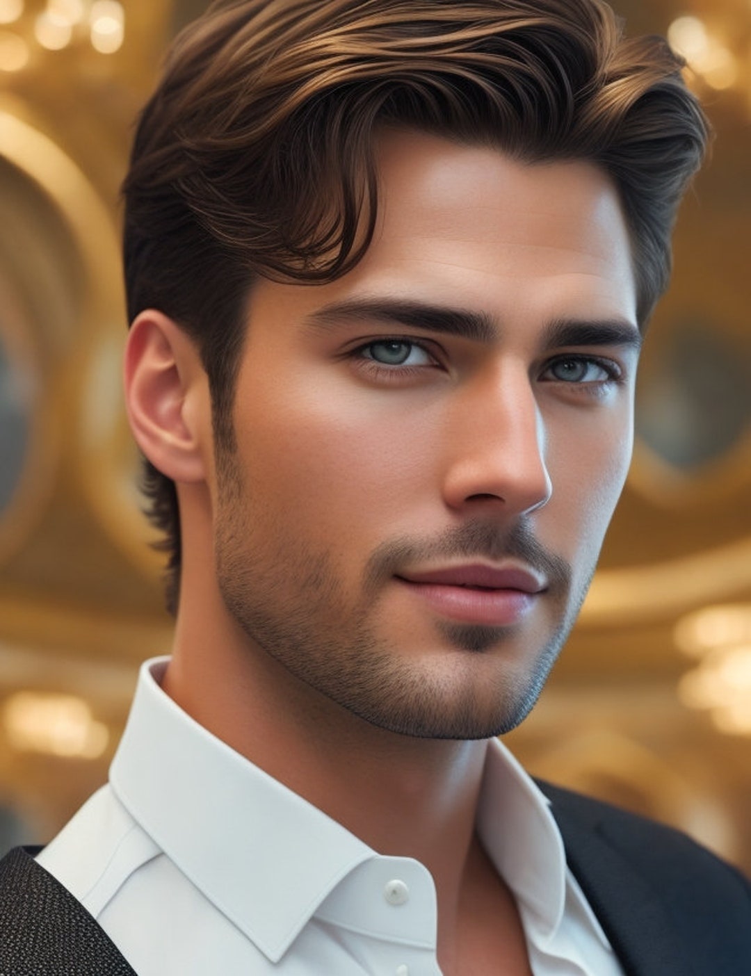 Instant Digital Download. Male Model, Super Handsome Professional Man ...