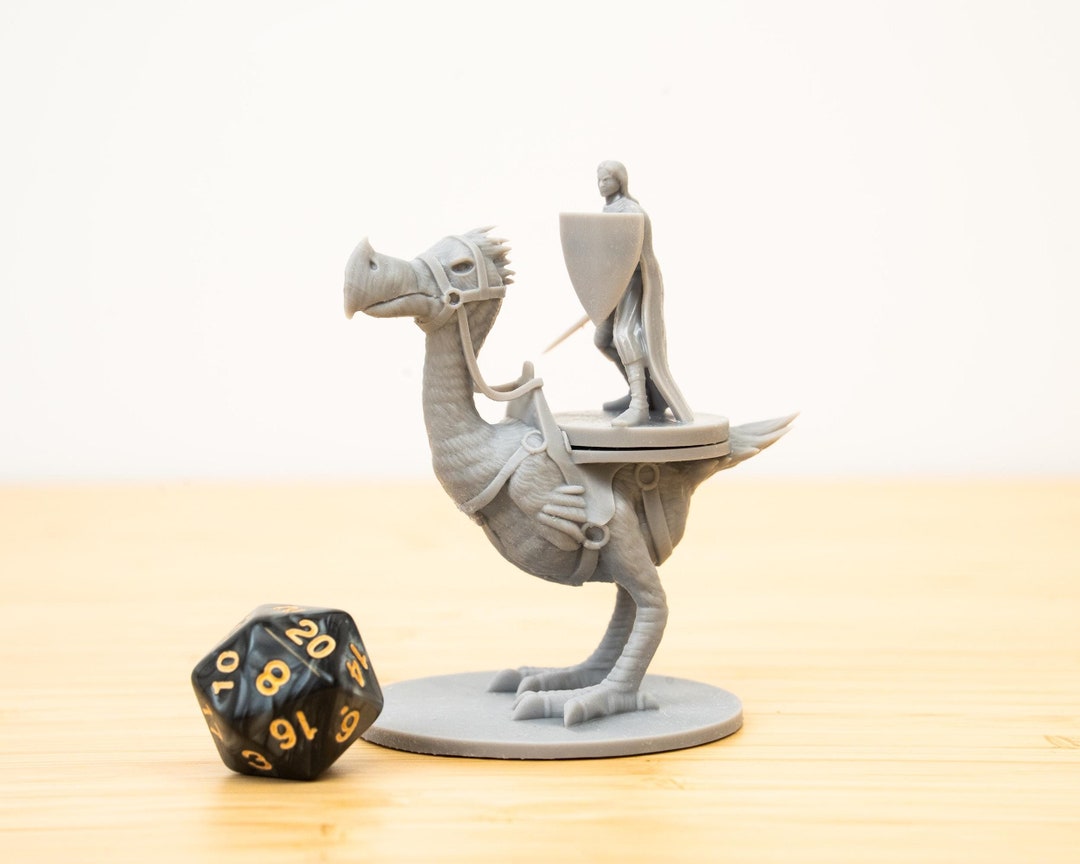 Axe Beak Mount With Mini Slot | Tabletop Miniature - Etsy