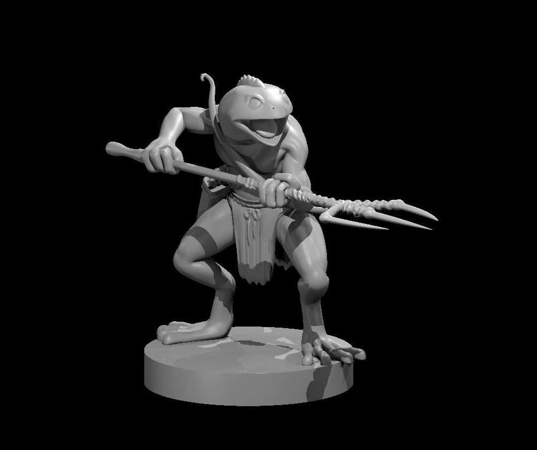 Grippli Warrior | Resin Miniature - Etsy