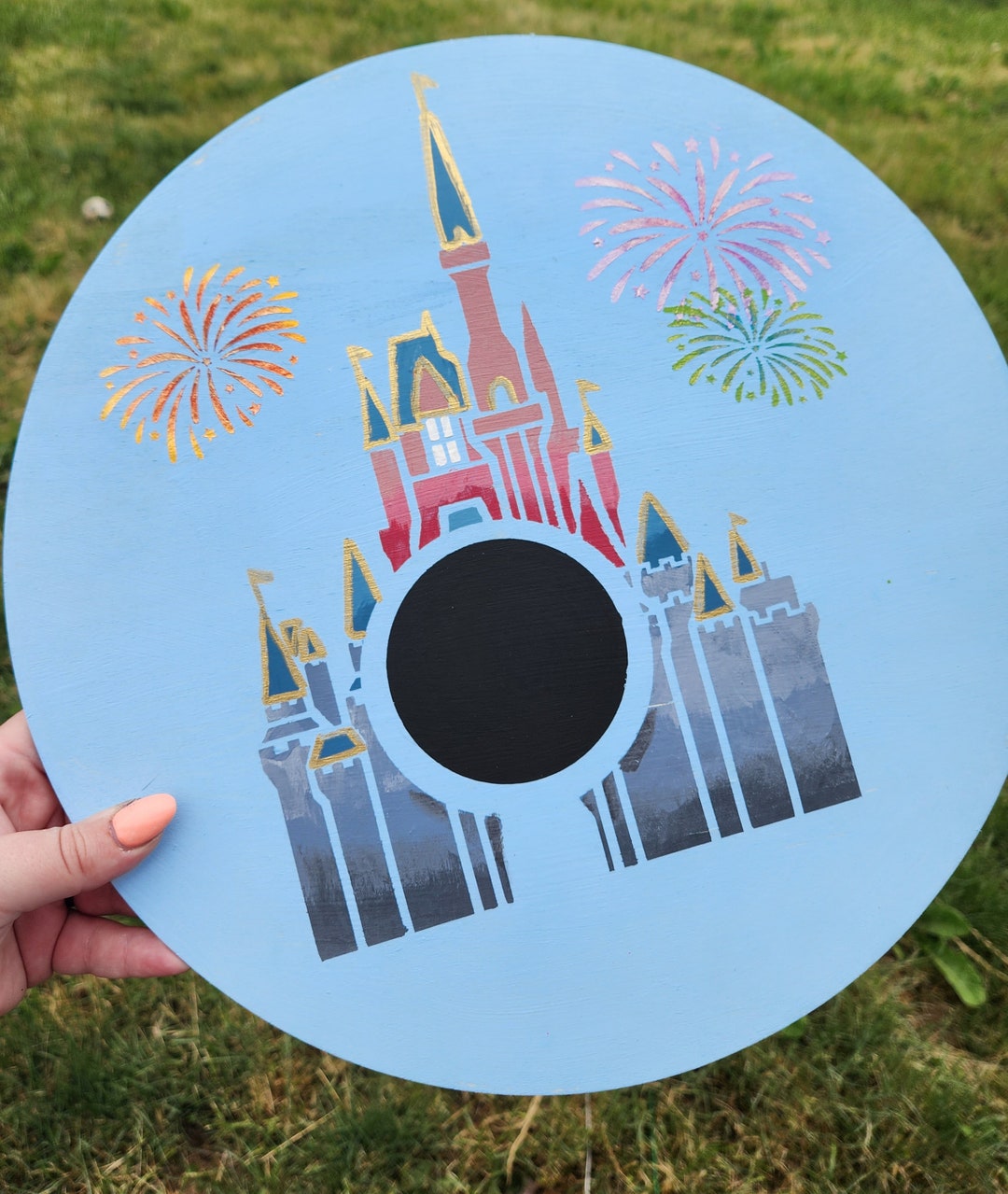 Disney Castle Countdown Sign - Etsy