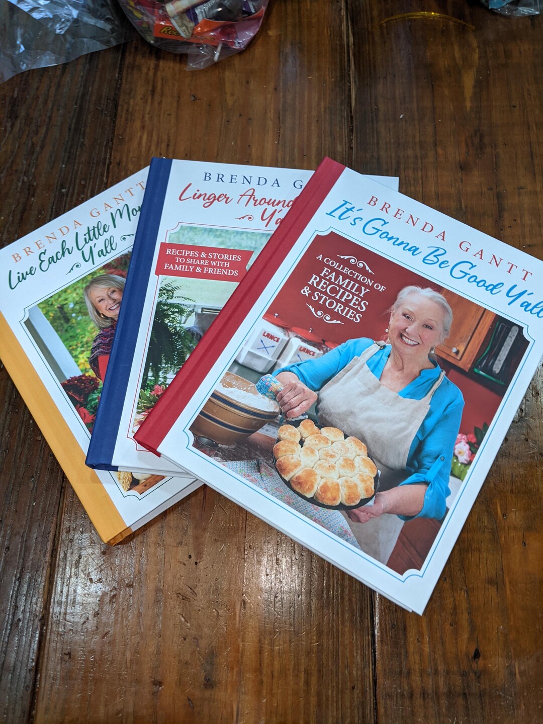 BRENDA GANTT COOKBOOKS, Complete Set of 3, Sold Out, Out of Print, Hard ...