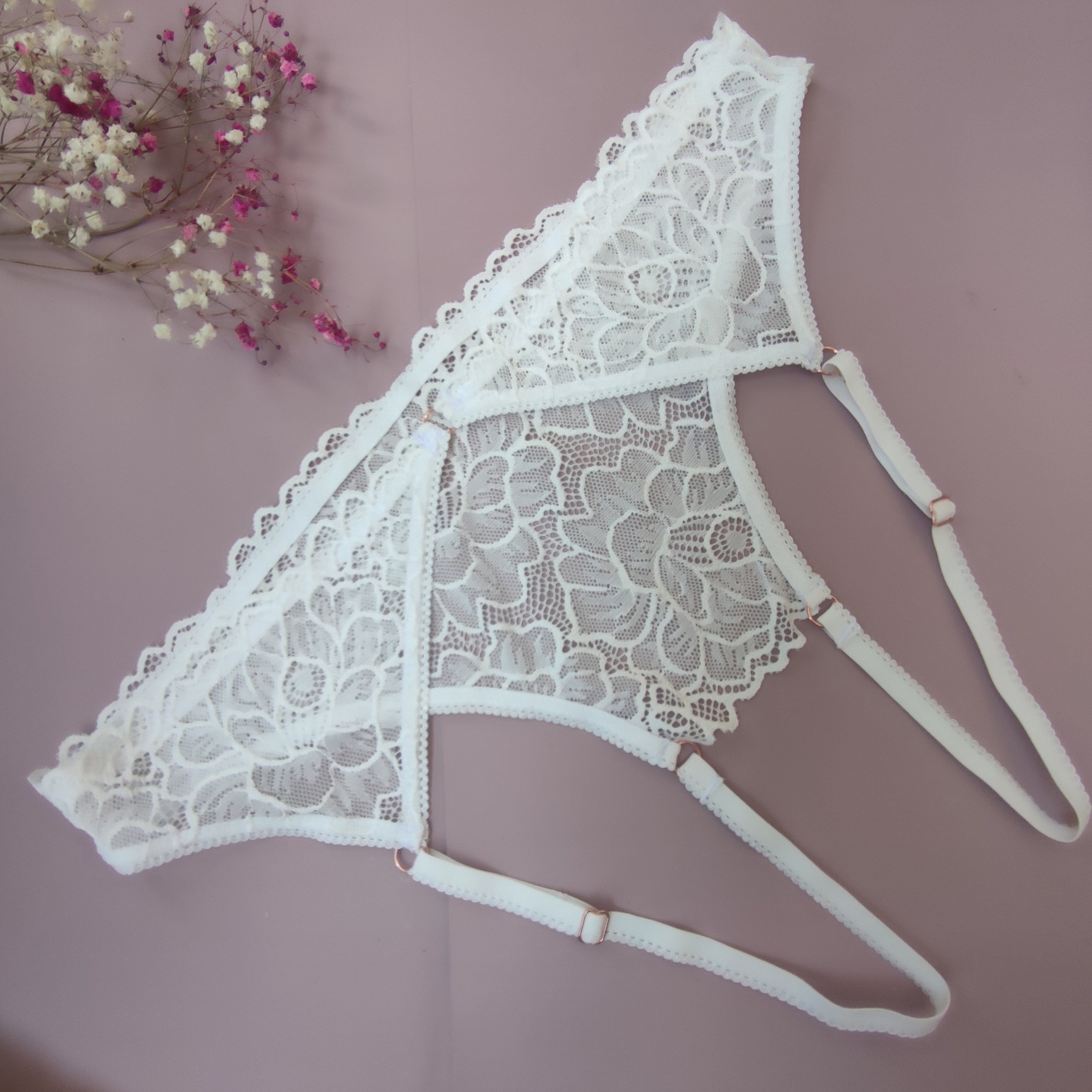 Extreme Open Crotch Bikini Panties, Crotchless Panties, Open Back ...