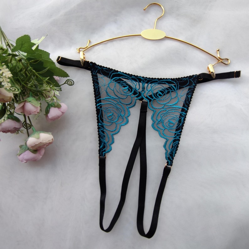 Extreme Open Crotch Open Crotch Panties Uncensored Lingerie Etsy 