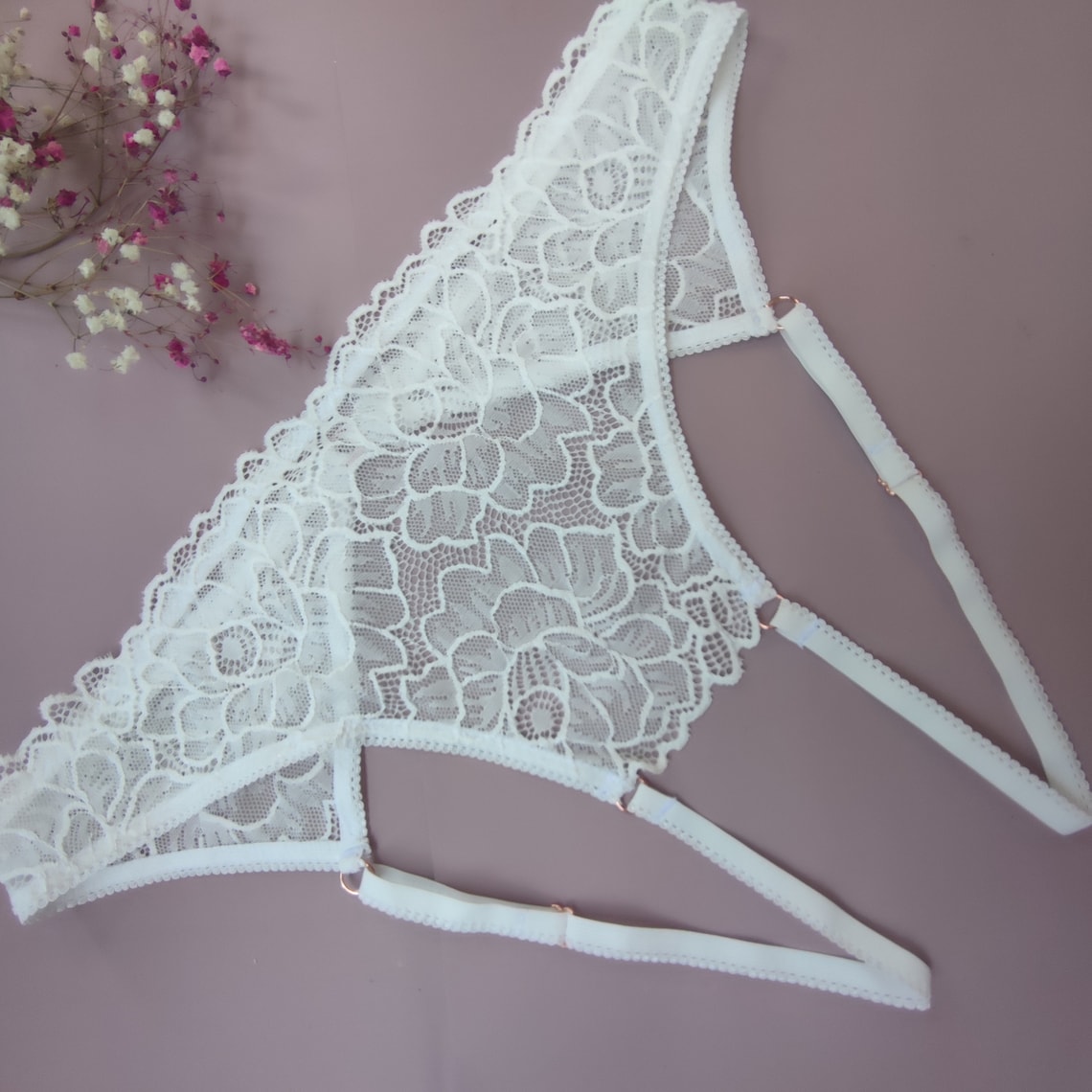 Extreme Open Crotch Bikini Panties, Crotchless Panties, Open Back ...