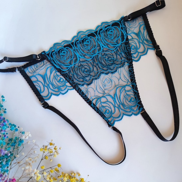 Open Crotch Bikini - Etsy