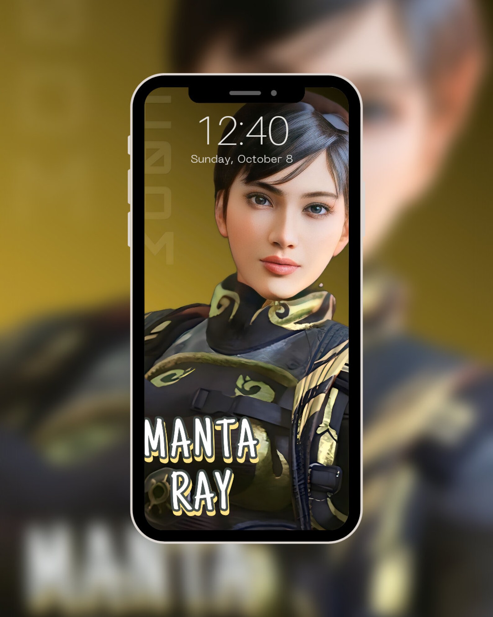 CODM Manta Ray [black Gold] 4K HD Wallpaper | Android Wallpaper ...