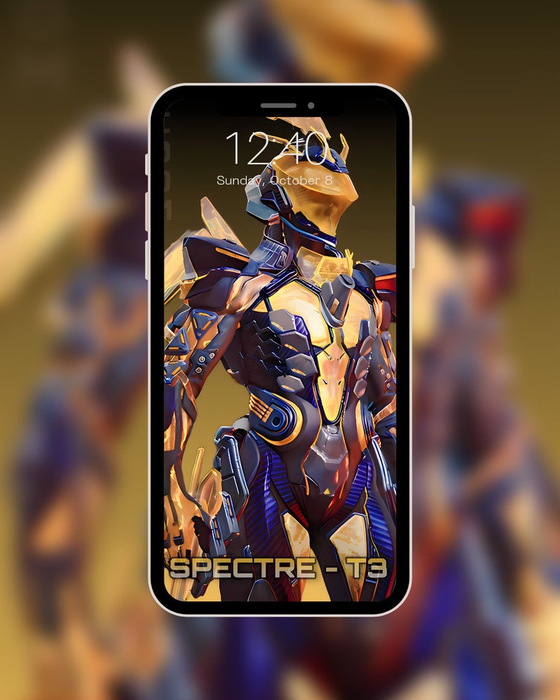 CODM Spectre-t3 [yellow] 4K HD Wallpaper | Android Wallpaper | iPhone ...