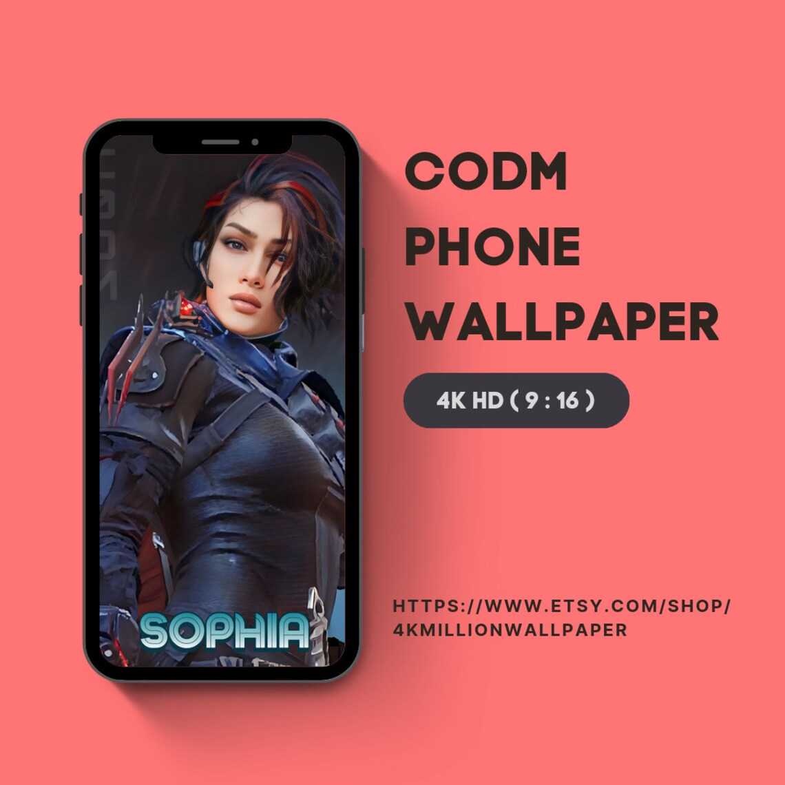 CODM Sophia [errant Knight] 4K HD Wallpaper | Android Wallpaper ...